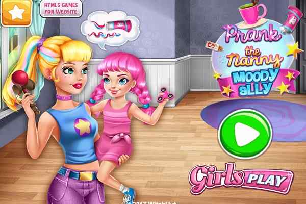 Prank the Nanny Moody Ally, Games - Play Online Free : Atmegame.com