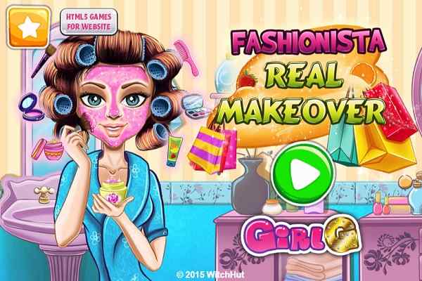 Fashionista Real Makeover, Make-Up Games - Play Online Free : Atmegame.com