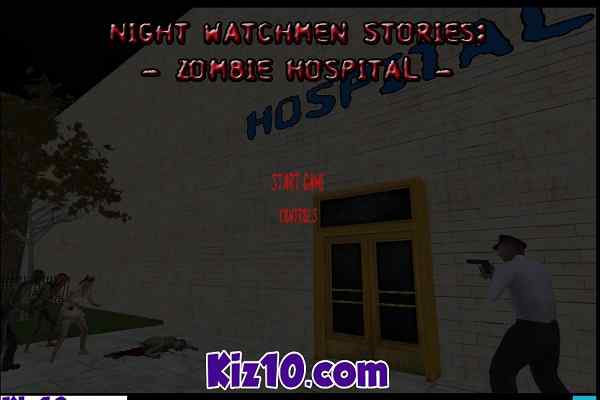 Night Watchmen Stories Zombie Hospital, Zombie Games - Play Online Free : Atmegame.com