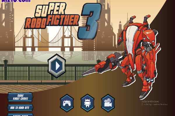 Super Robo fighter 3, Fighting Games - Play Online Free : Atmegame.com