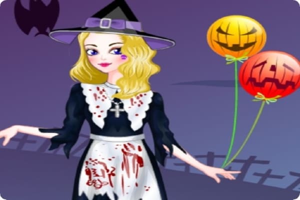 Perfect Halloween Girl Games - Play Online Free : Atmegame.com